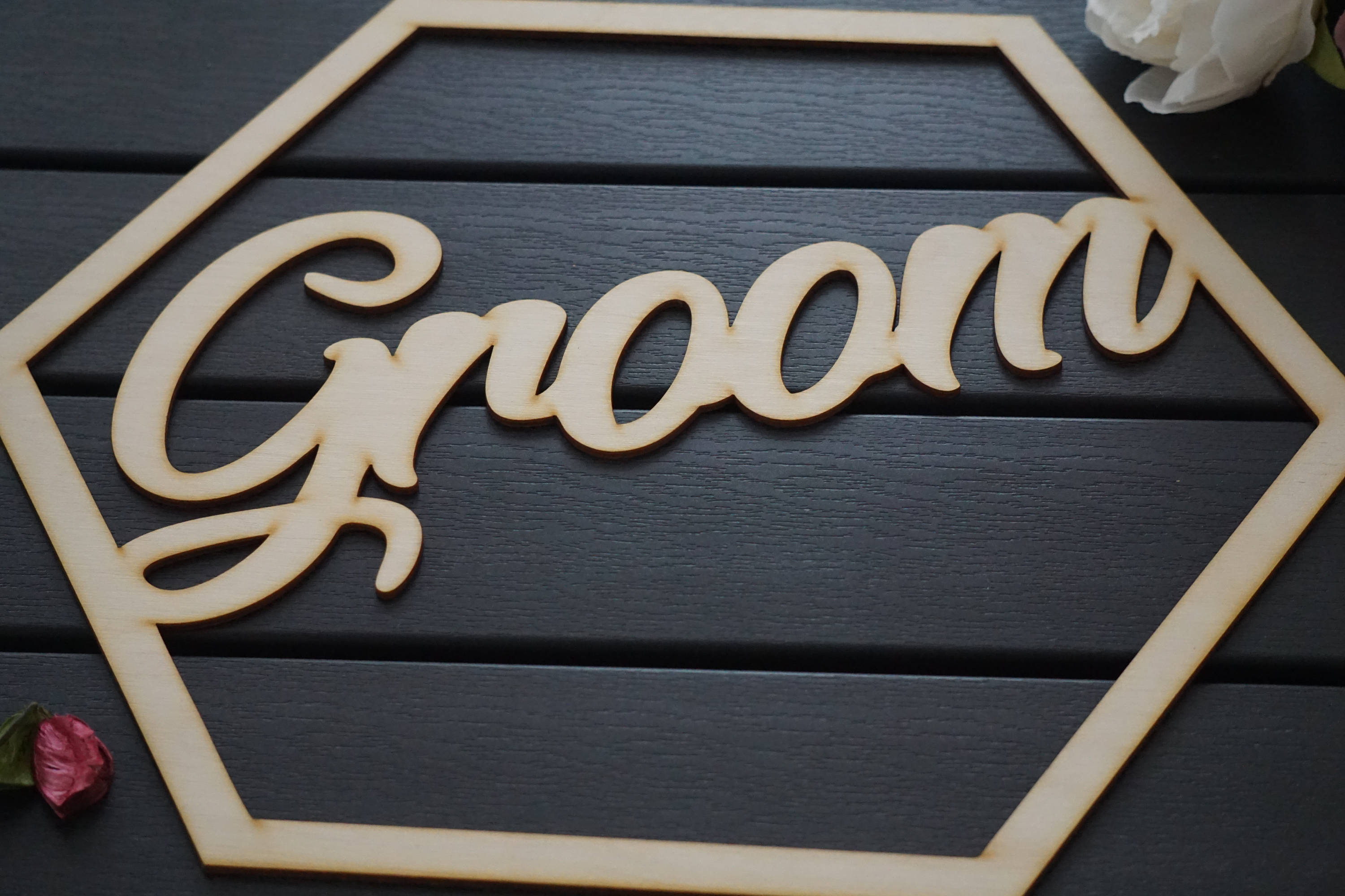 Chair Signs Set Bride and Groom Wooden Bride Sign Wooden Groom - Etsy