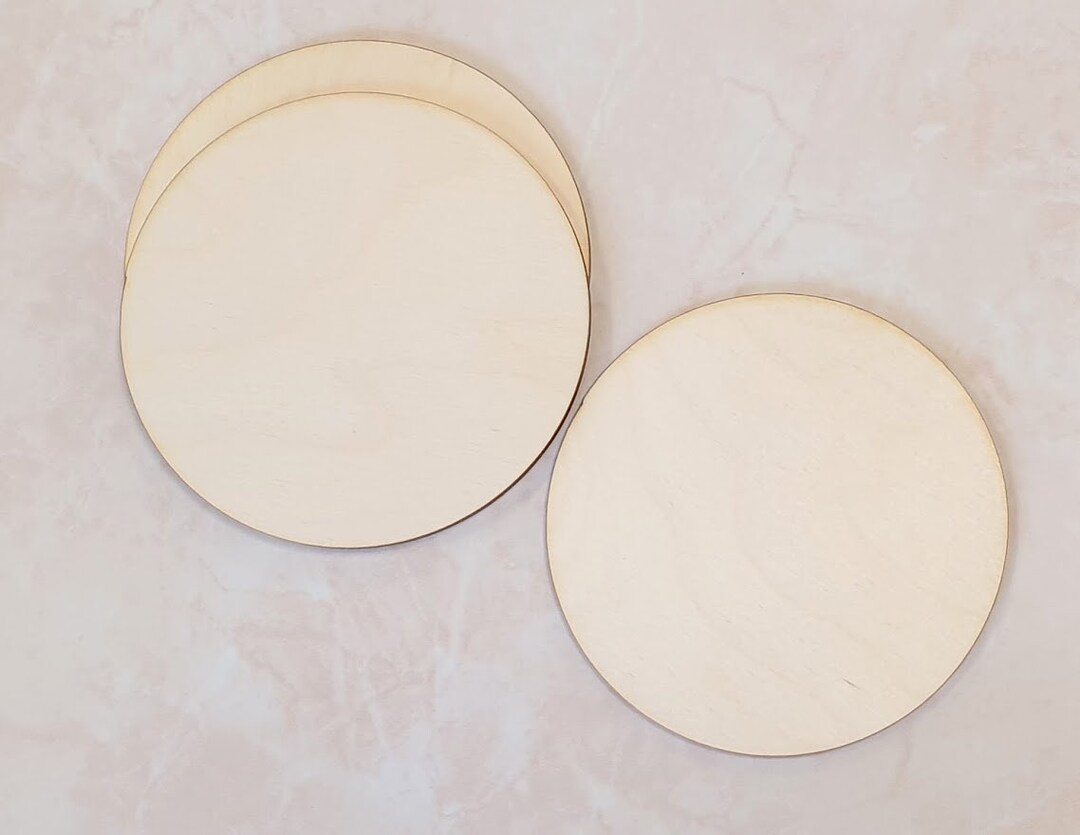 Wooden Circle Wood Blanks Plywood Blanks Different Shapes Acrylic ...