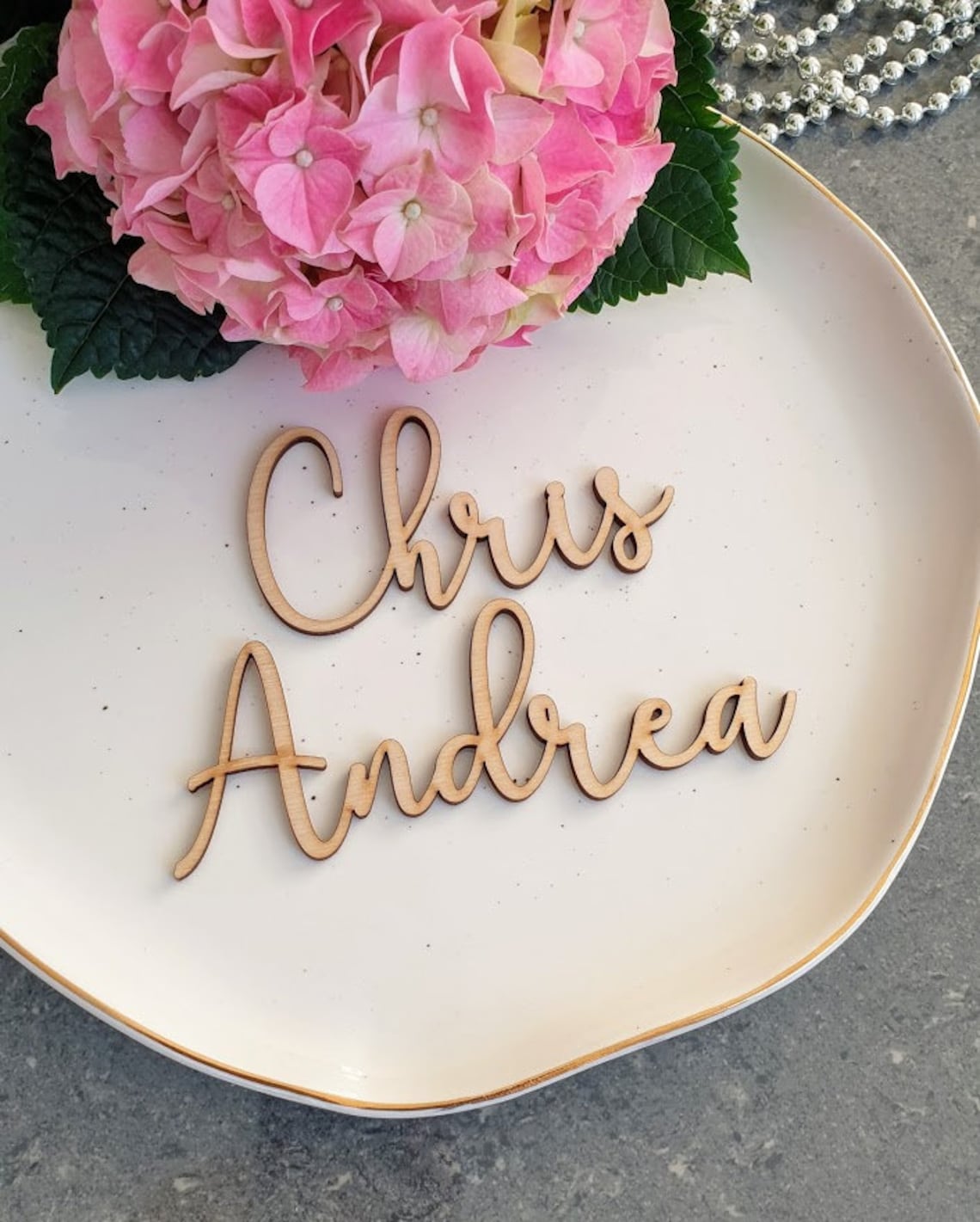 Birthday Place Cards Wedding Place Cards Laser Cut Names Custom Place ...