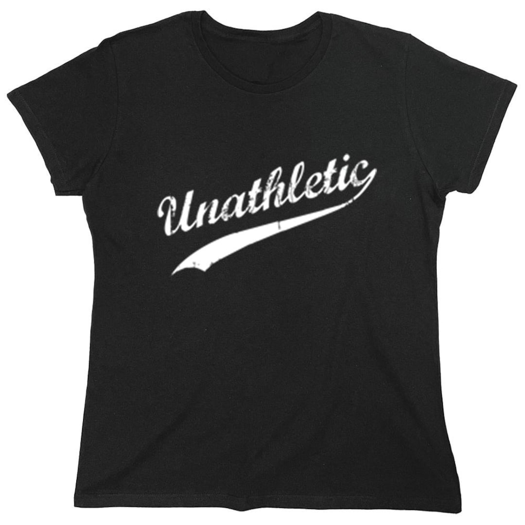 Unathletic Funny T-shirt PS_0566 Novelty Gift T-shirt Nerd Geek Kids ...