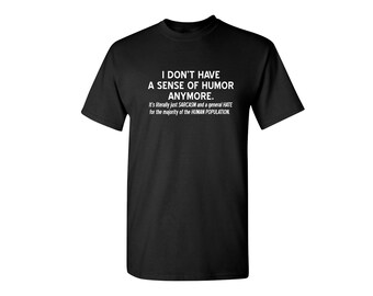 Sense of Humor Shirt | Etsy