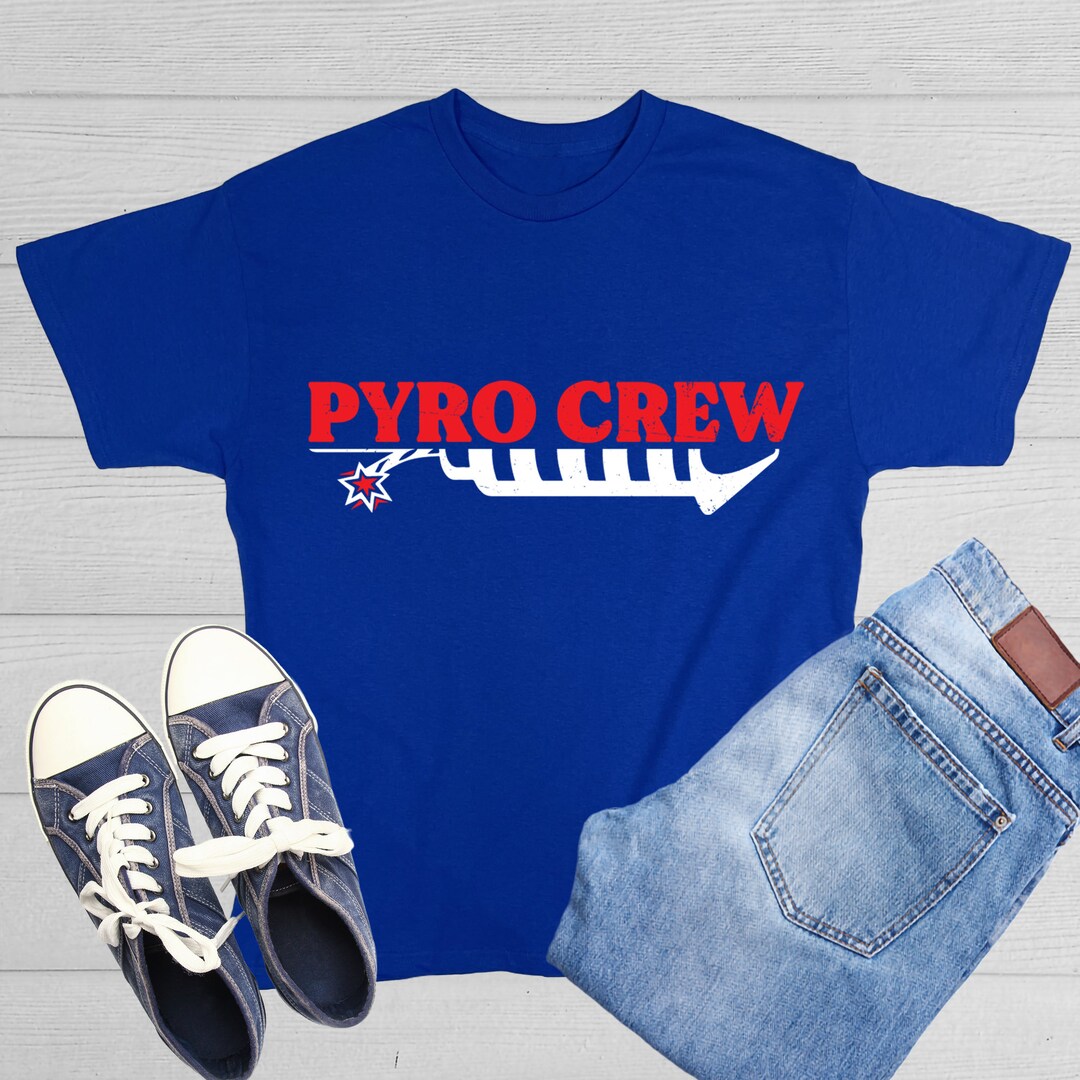 Pyro Crew Sarcastic Humor Graphic Tee Gift for Men Novelty Funny T ...