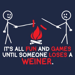 Funny Weiner Roast T-shirt: Sarcastic Novelty Tee - Etsy