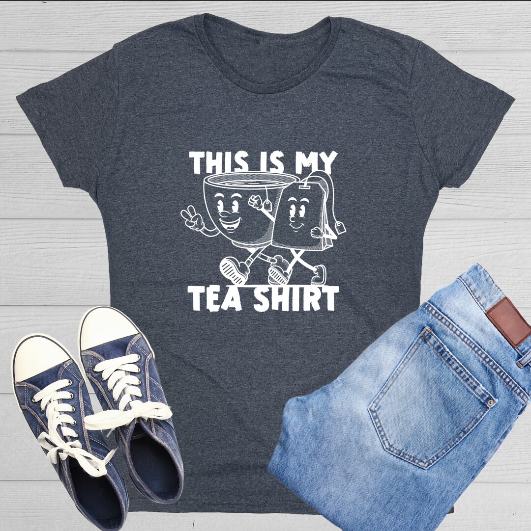 This is My Tea Shirt Sarcastic Novelty Graphics Funny Womens T-shirt - Etsy