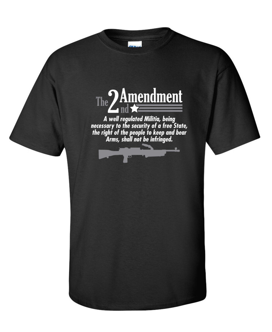 The 2nd Amendment Funny T-shirt PS_0877W Gift Novelty Guns - Etsy