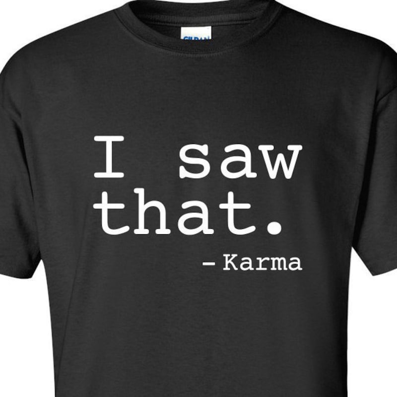 Crazy Karma Shirt - Etsy