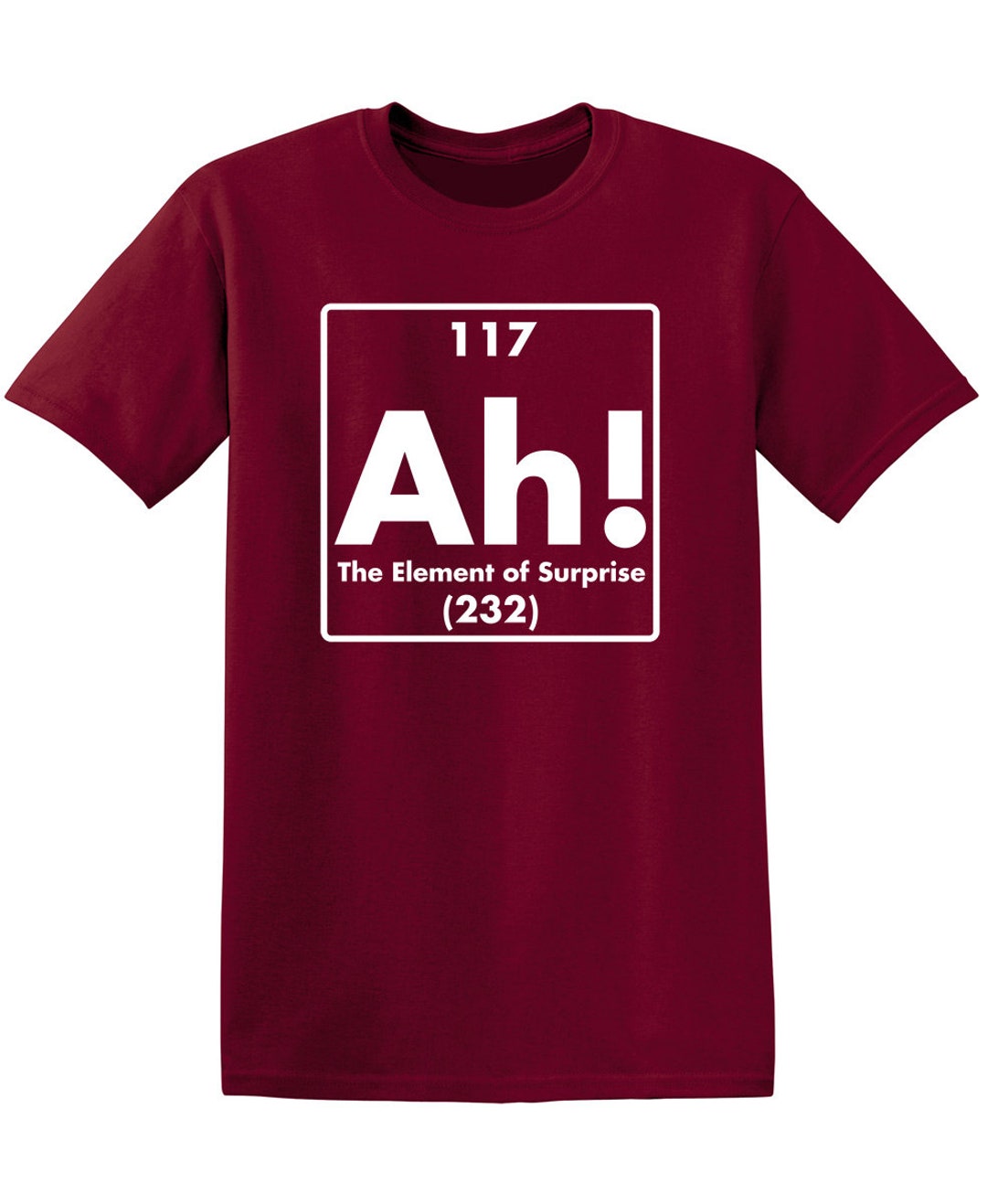 Ah! the Element of Surprise T-shirt: Science Chemistry Gift - Etsy