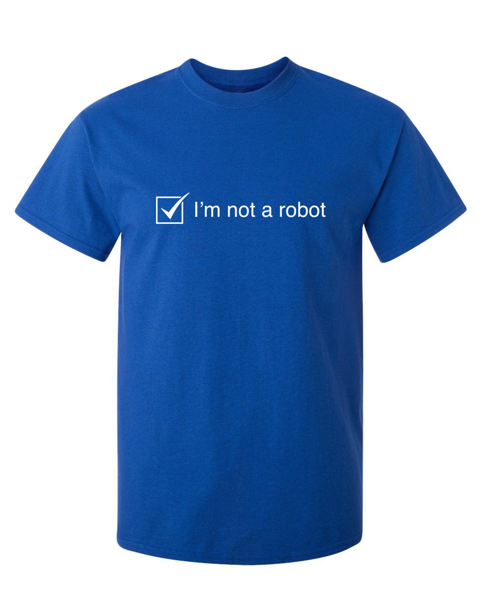 I'm Not A Robot Sarcastic Humor Graphic Novelty Funny T - Etsy