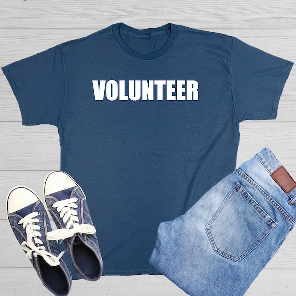Volunteer Tshirt - Etsy
