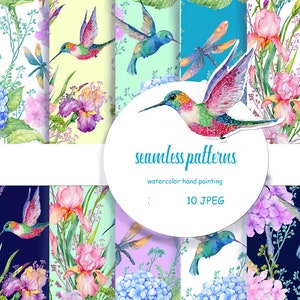 Seamless Pattern,floral Pattern,digital Paper,scrapbooking,floral ...