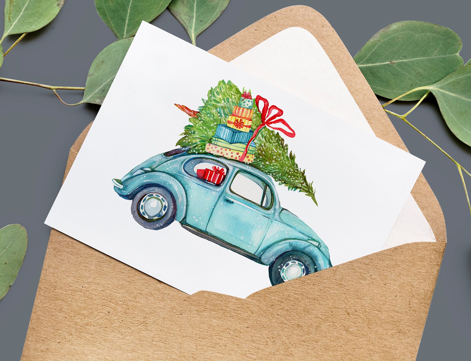 Christmas Cars PNG Clipart Holiday Clipart Digital Clipart - Etsy