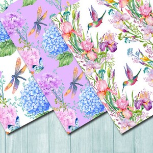 Seamless Pattern,floral Pattern,digital Paper,scrapbooking,floral ...