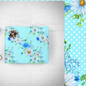 Daisy Patterns Seamless Floral Paper, Watercolor Floral , Seamless ...