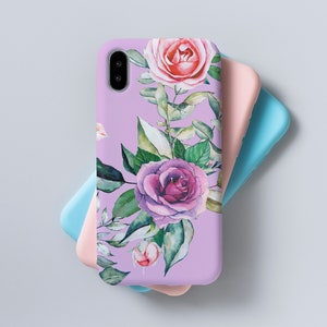 Pink Roses Watercolor Digital Flowers Seamless Pattern - Etsy