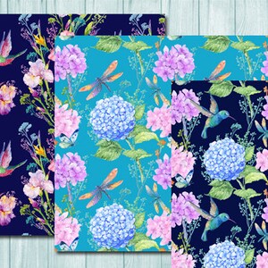 Seamless Pattern,floral Pattern,digital Paper,scrapbooking,floral ...