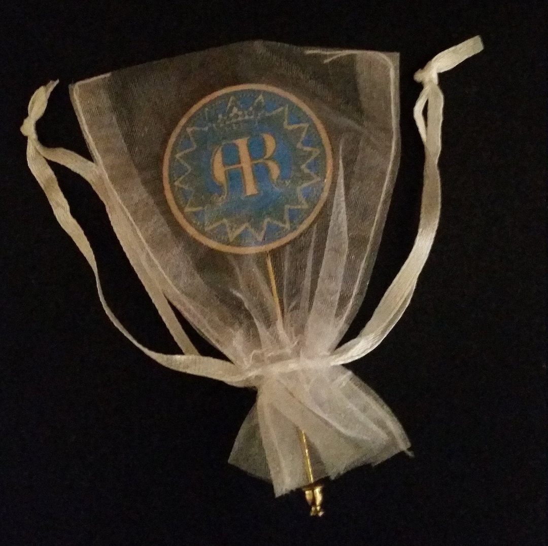 The Blessed Virgin Mary Monogram Stick-pin (1.5"dia) - Etsy