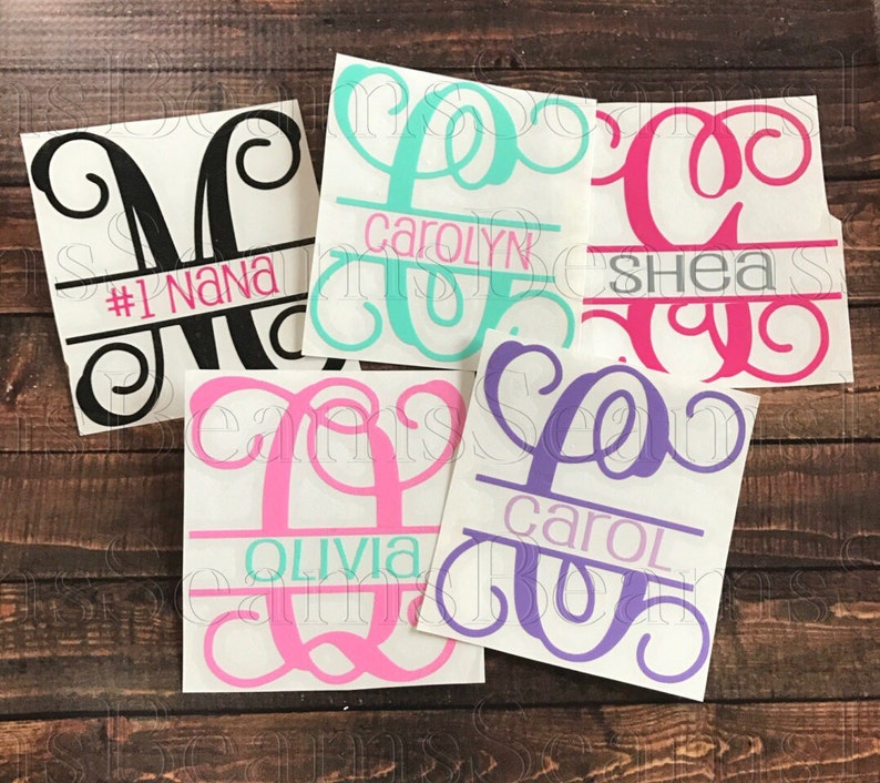 Name Monogram Yeti Tumbler Monogram Yeti Rambler Monogram Etsy