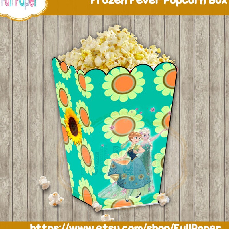 Elsa Popcorn - Etsy