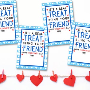 It's a TREAT to Be Your Friend, Valentine Treat Tags,valentine ...