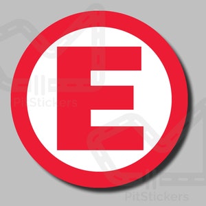 Emergency Fire Extinguisher Decal - Race Car Safety Compliant - Etsy