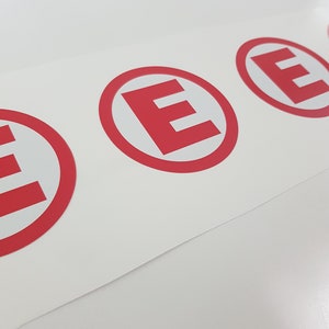 Emergency Fire Extinguisher Decal - Race Car Safety Compliant - Etsy