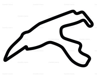 F1 Track Outlines - Etsy UK