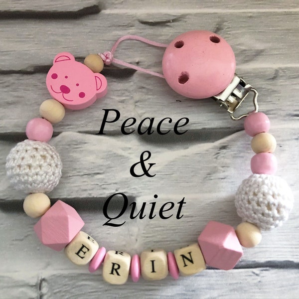 Personalized Girl Dummy Clip - Etsy