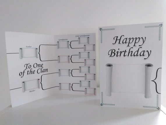 Family Tree Birthday Card | Etsy