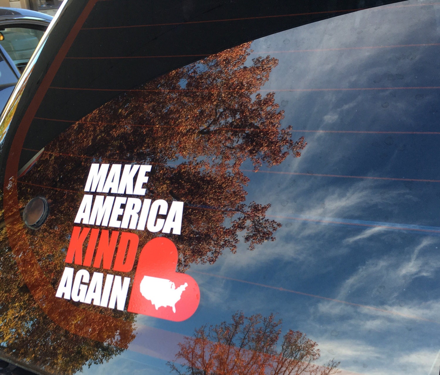 Hana Sticker "Make America Kind Again" Bumper Sticker - 3x11.4 ...