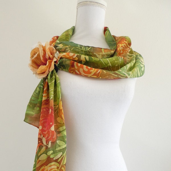 Hand Painted Silk Scarf Butterfly Wing Butterfly Scarves - Etsy Canada