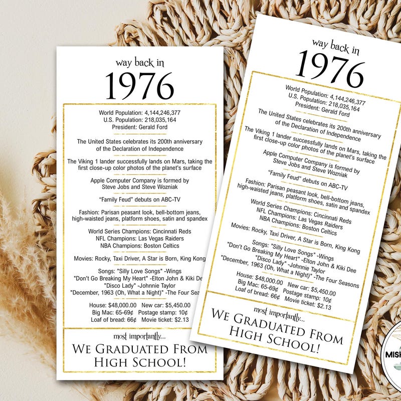 Class 50th Reunion Sign - Etsy