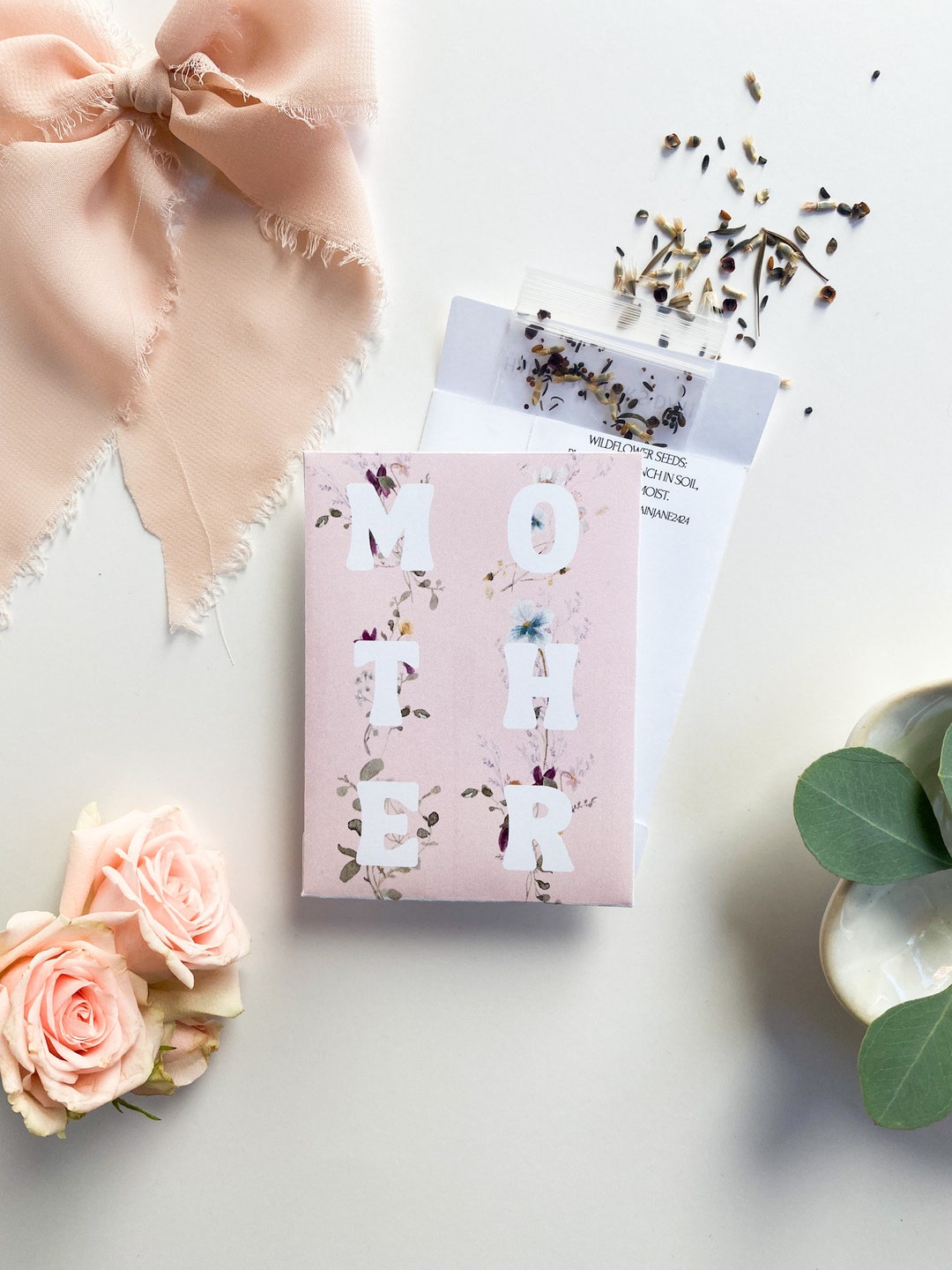 Mother's Day Seed Packet Gifts - Personalized Plantable Mother's Day ...