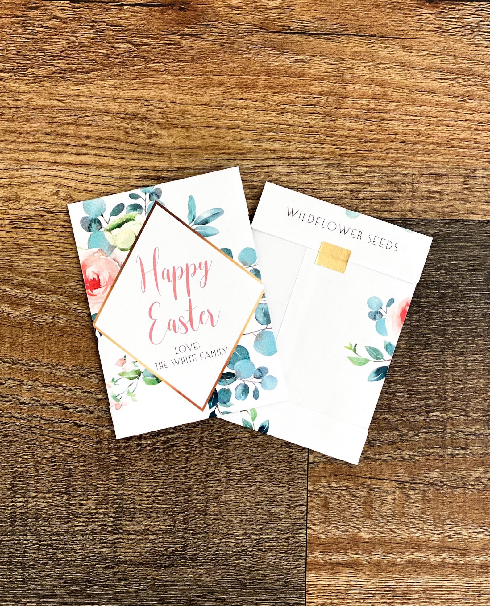 Easter Gift Easter Seed Packets Custom Easter Gift Easter - Etsy