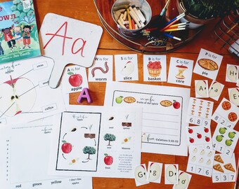 Farm Unit Learning Bundle preschool Early Elementary | Etsy