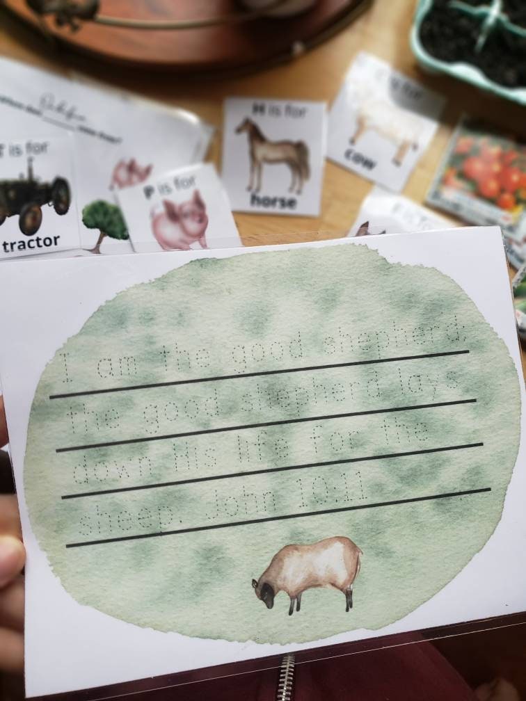 Farm Unit Learning Bundle (preschool, Early Elementary, Homeschooling ...