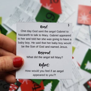 Countdown to Christ: Advent Calendar With Scripture + Reflection ...