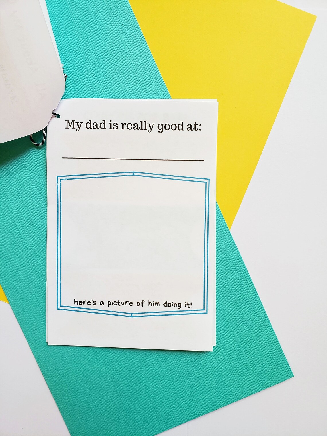Best Dad Ever Card Booklet: Father's Day or Birthday - Etsy
