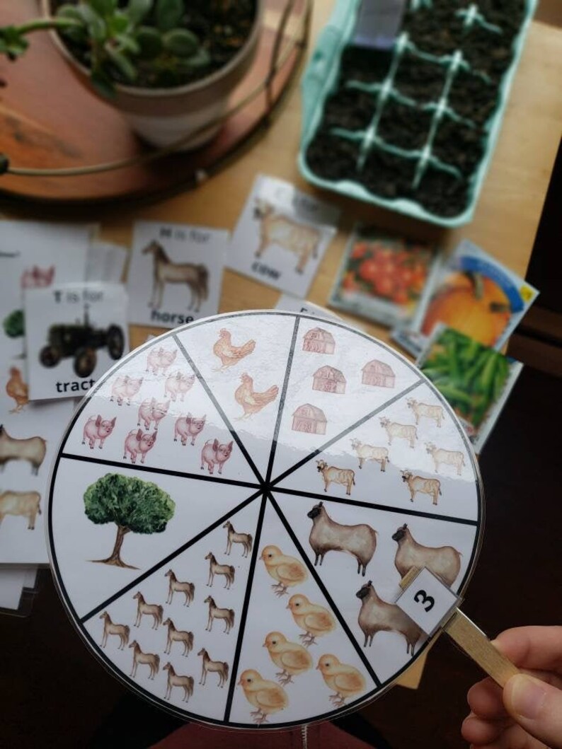 Farm Unit Learning Bundle preschool Early Elementary | Etsy