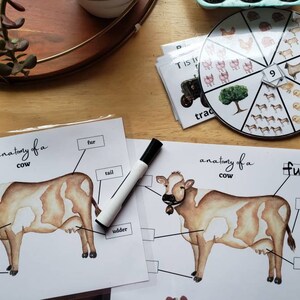 Farm Unit Learning Bundle (preschool, Early Elementary, Homeschooling ...