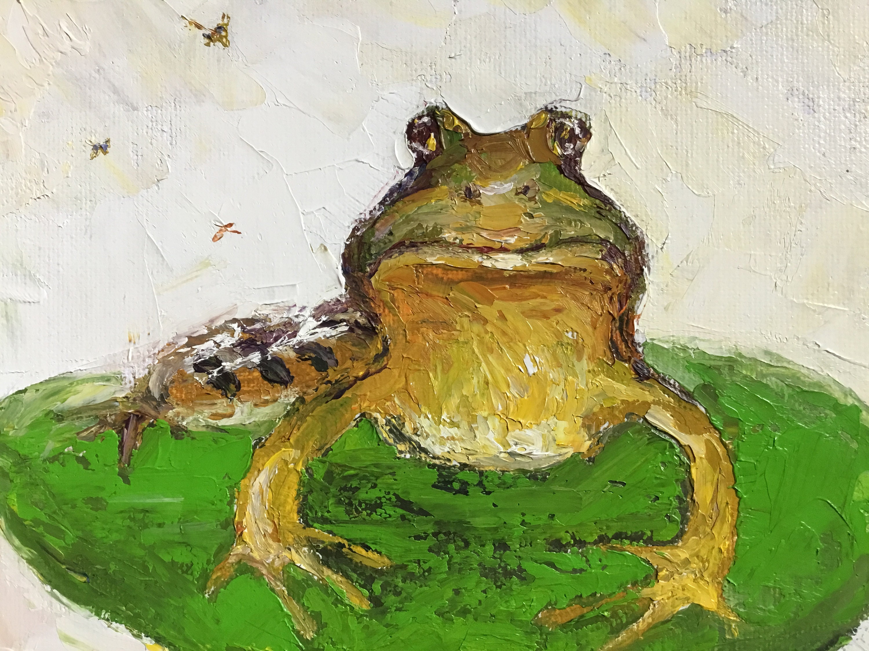 Frog Oil Painting
