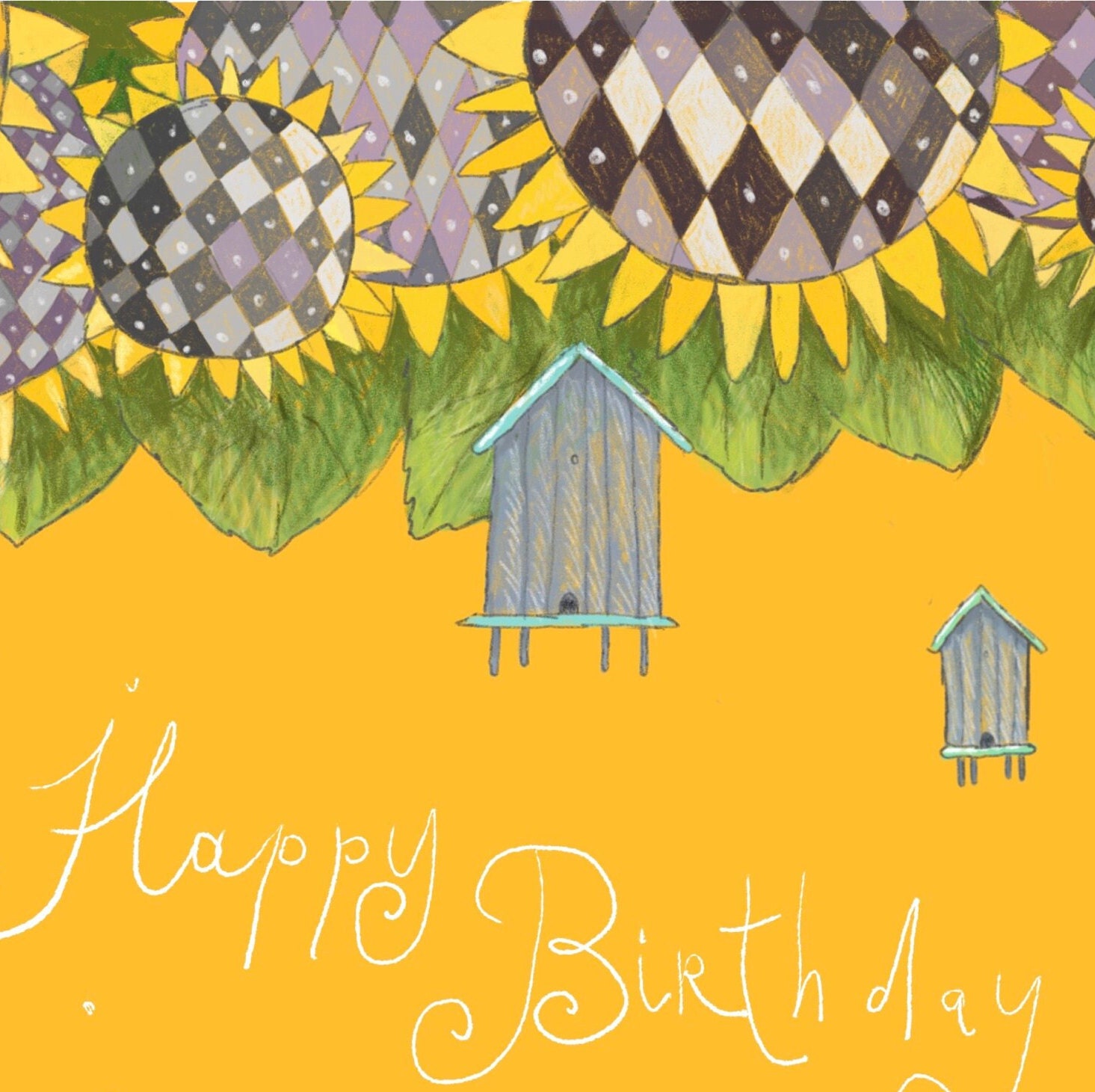 Digital Card, Happy Birthday - Etsy