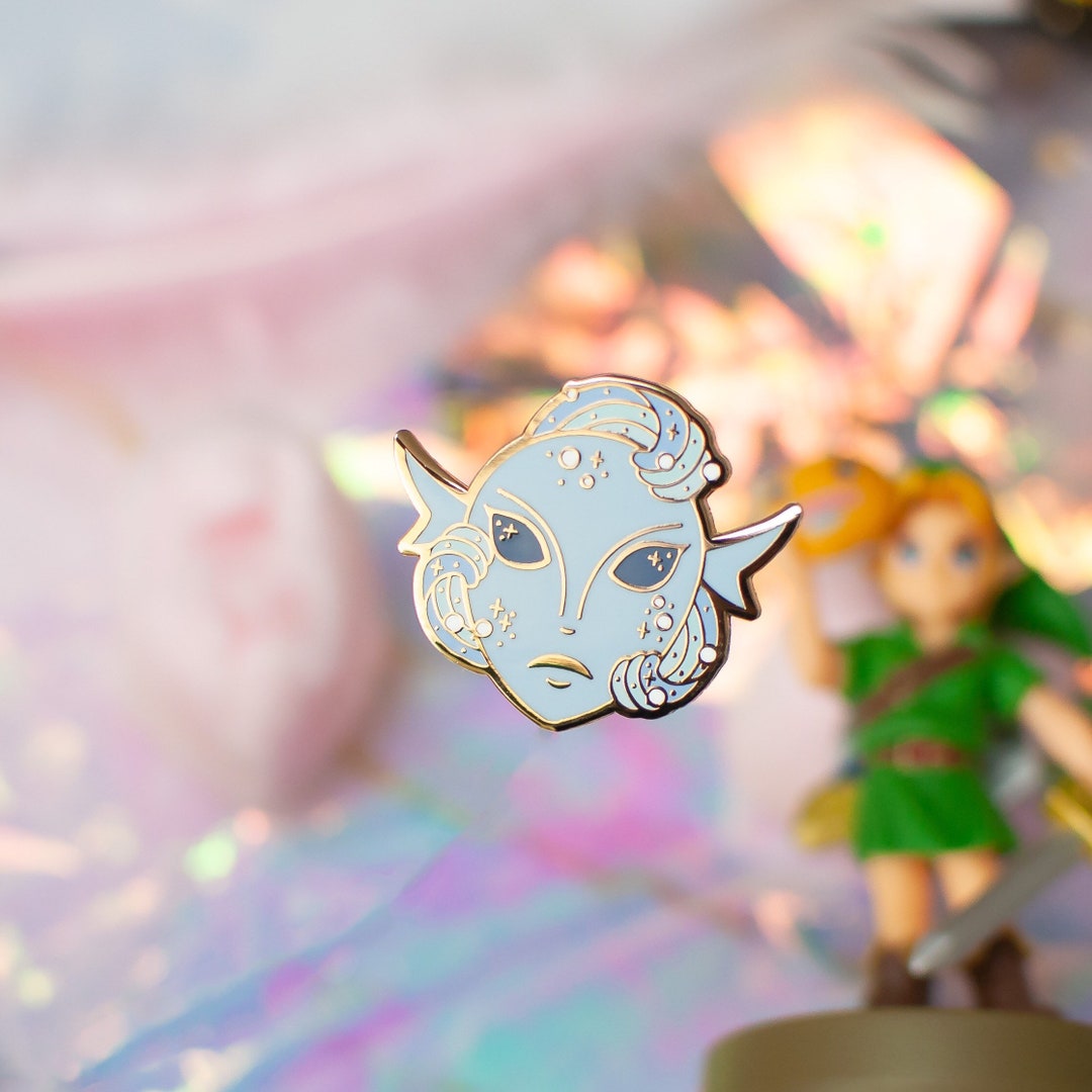 Zora Mask Hard Enamel Pin - Etsy