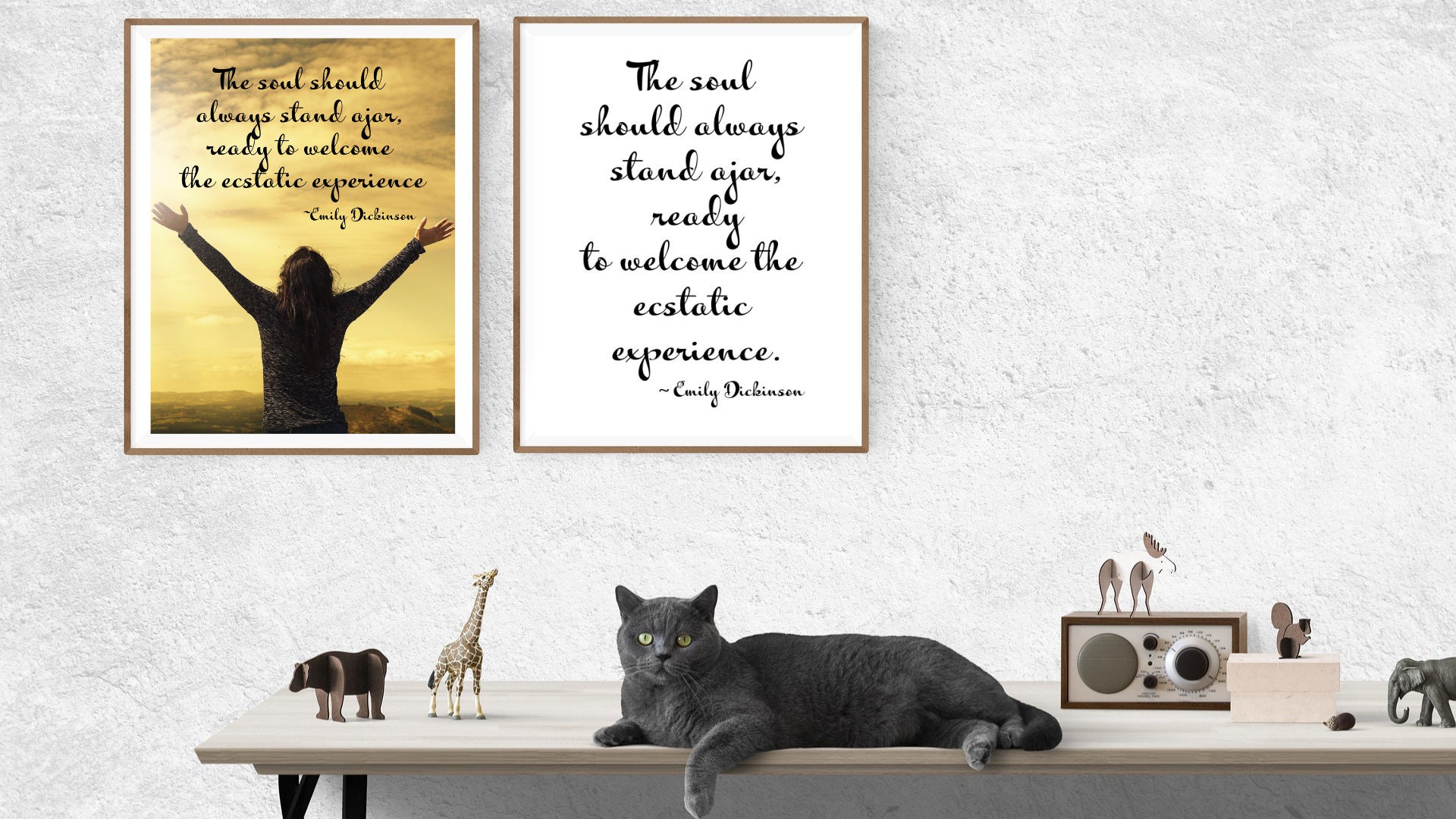 Emily Dickinson Inspirational Quote Printable the Soul - Etsy