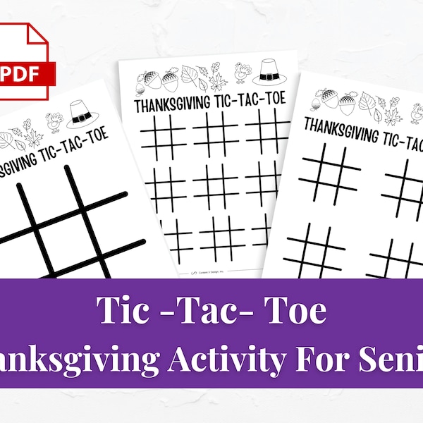 Large Tic Tac Toe Printable - Etsy