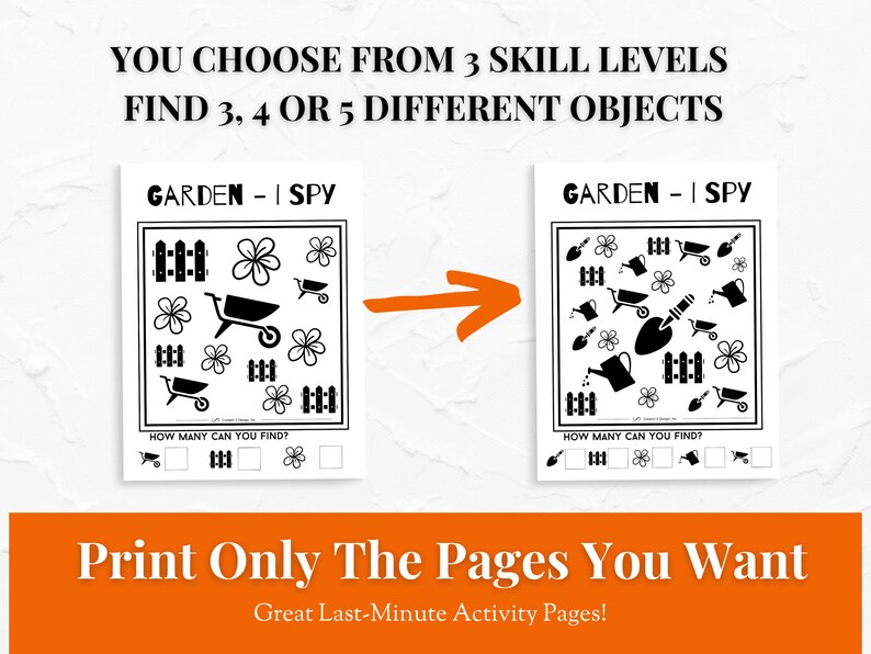 I Spy GARDEN | Easy I Spy Game| Large Print I Spy | Dementia Games ...