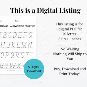 Uppercase Handwriting Practice Sheet for Adults - Stroke Recovery ...