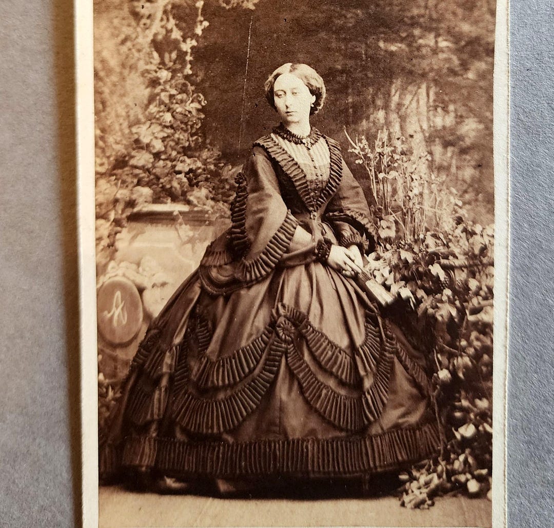 Antique 1861 CDV Photo PRINCESS ALICE (queen Victoria's Daughter ...