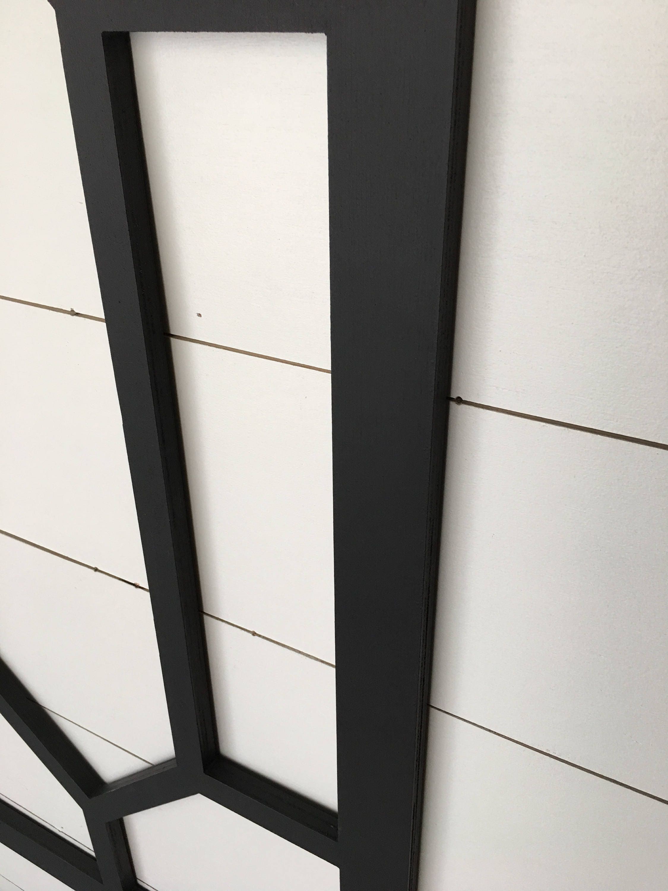 Faux Window Frame Vintage Inspired Wooden Window Cathedral | Etsy