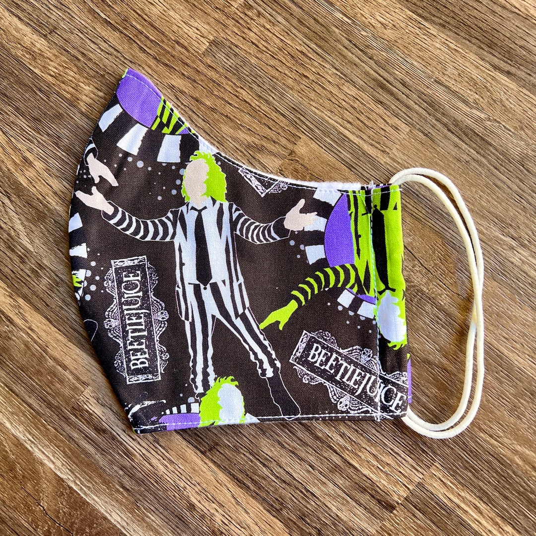 Beetle Face Mask Adult Size now With Filter Pocket - Etsy