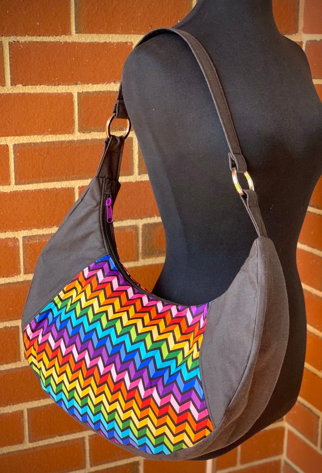 Pride Rainbow Hobo Handbag - Etsy